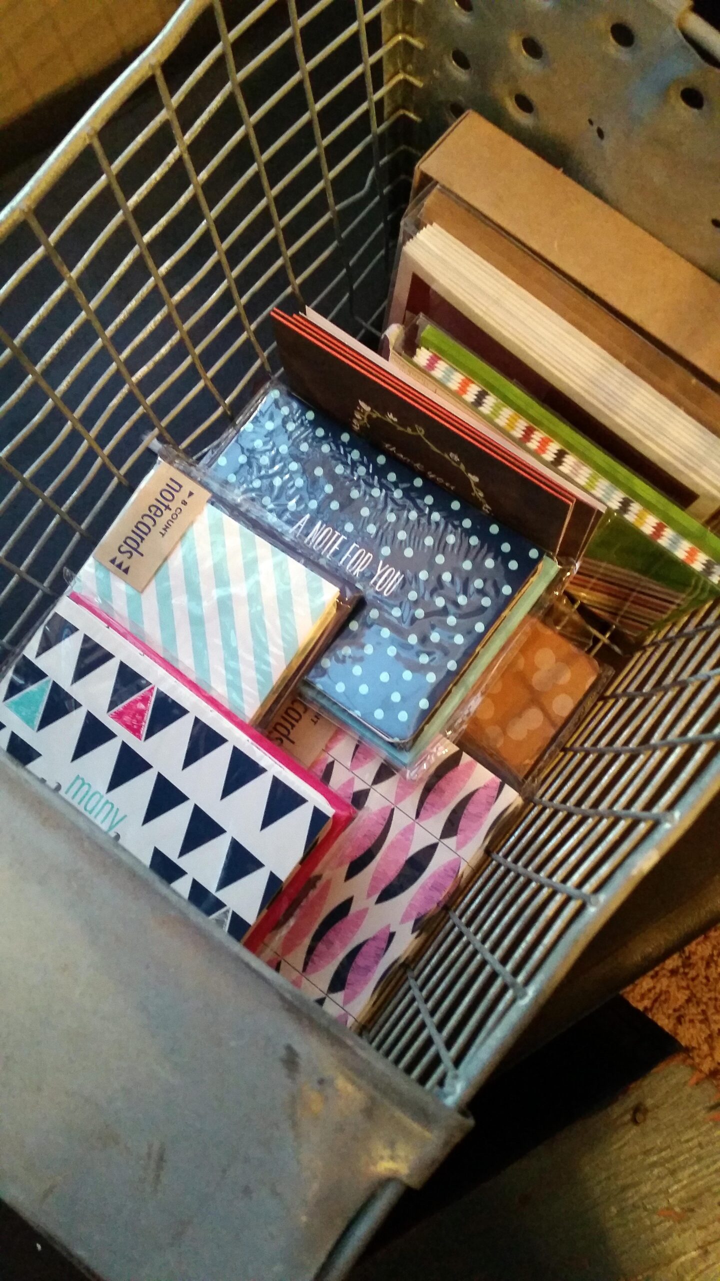 How to Organize Greeting Cards - Little Glass Jar