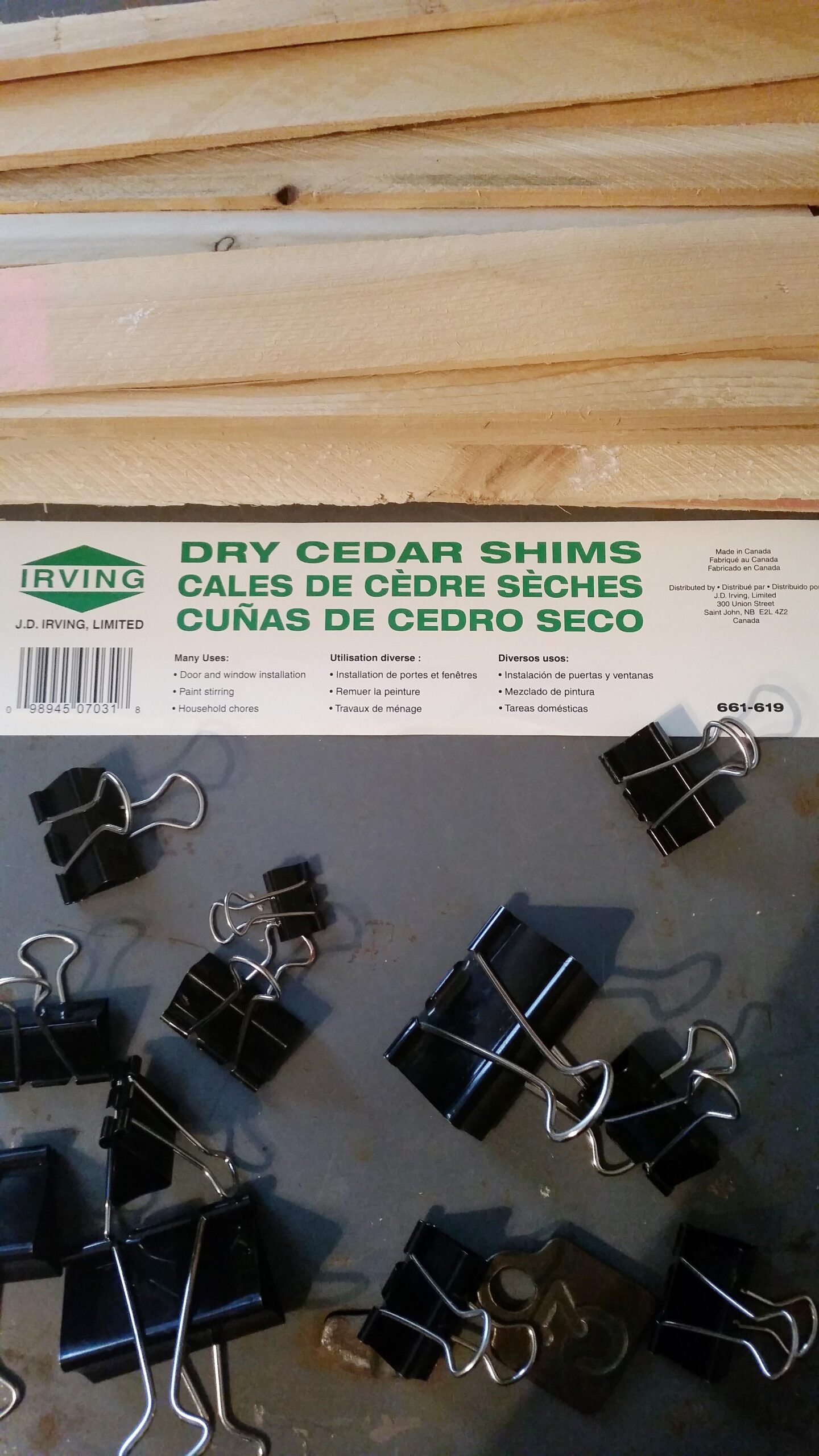 Wood Shim Sign | Little Glass Jar