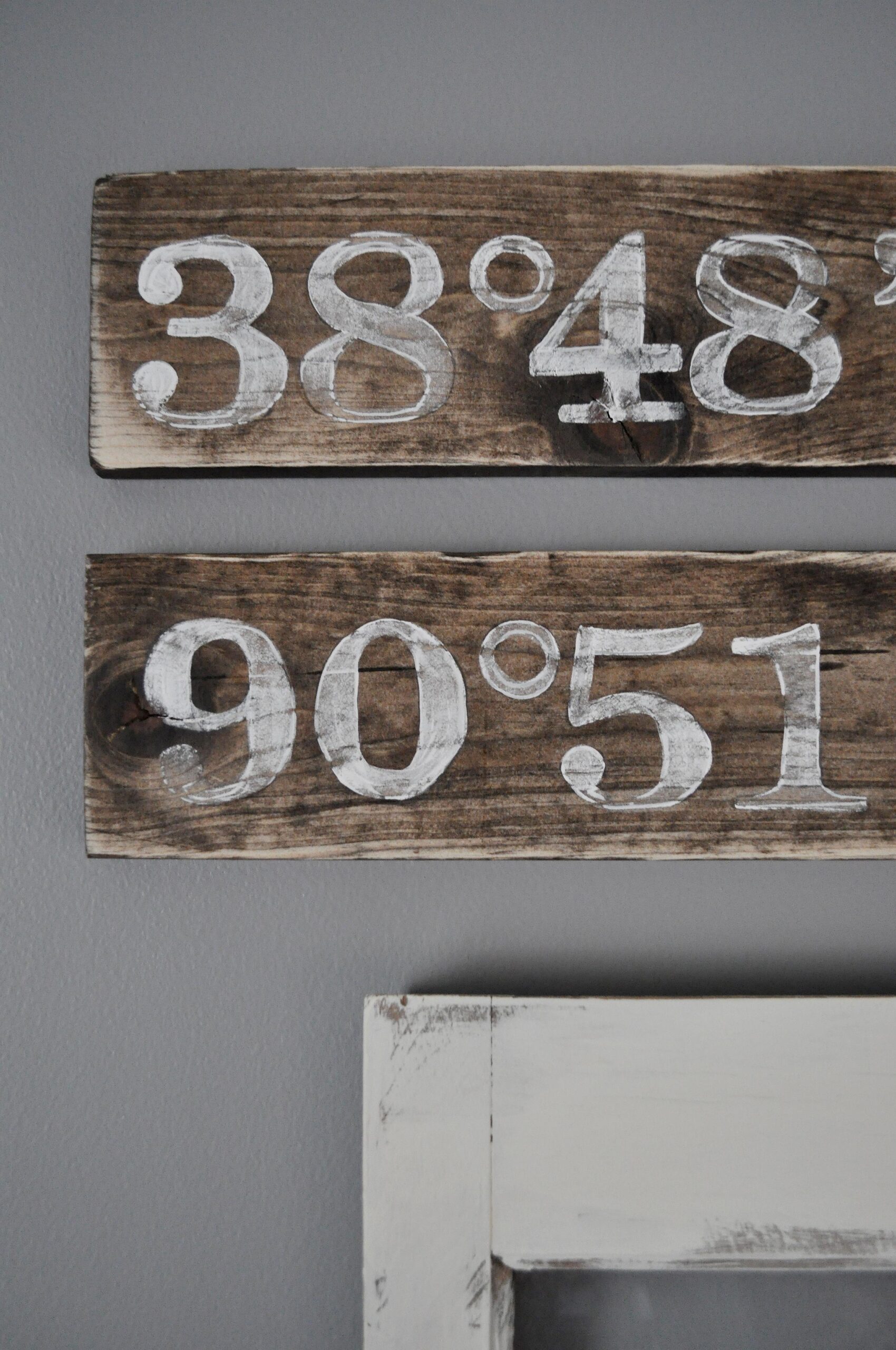 City GPS Coordinates Sign | Little Glass Jar