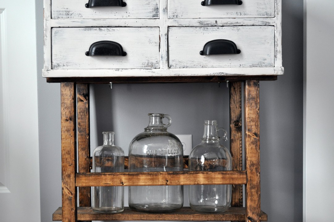 Four Drawer Side Table | Little Glass Jar