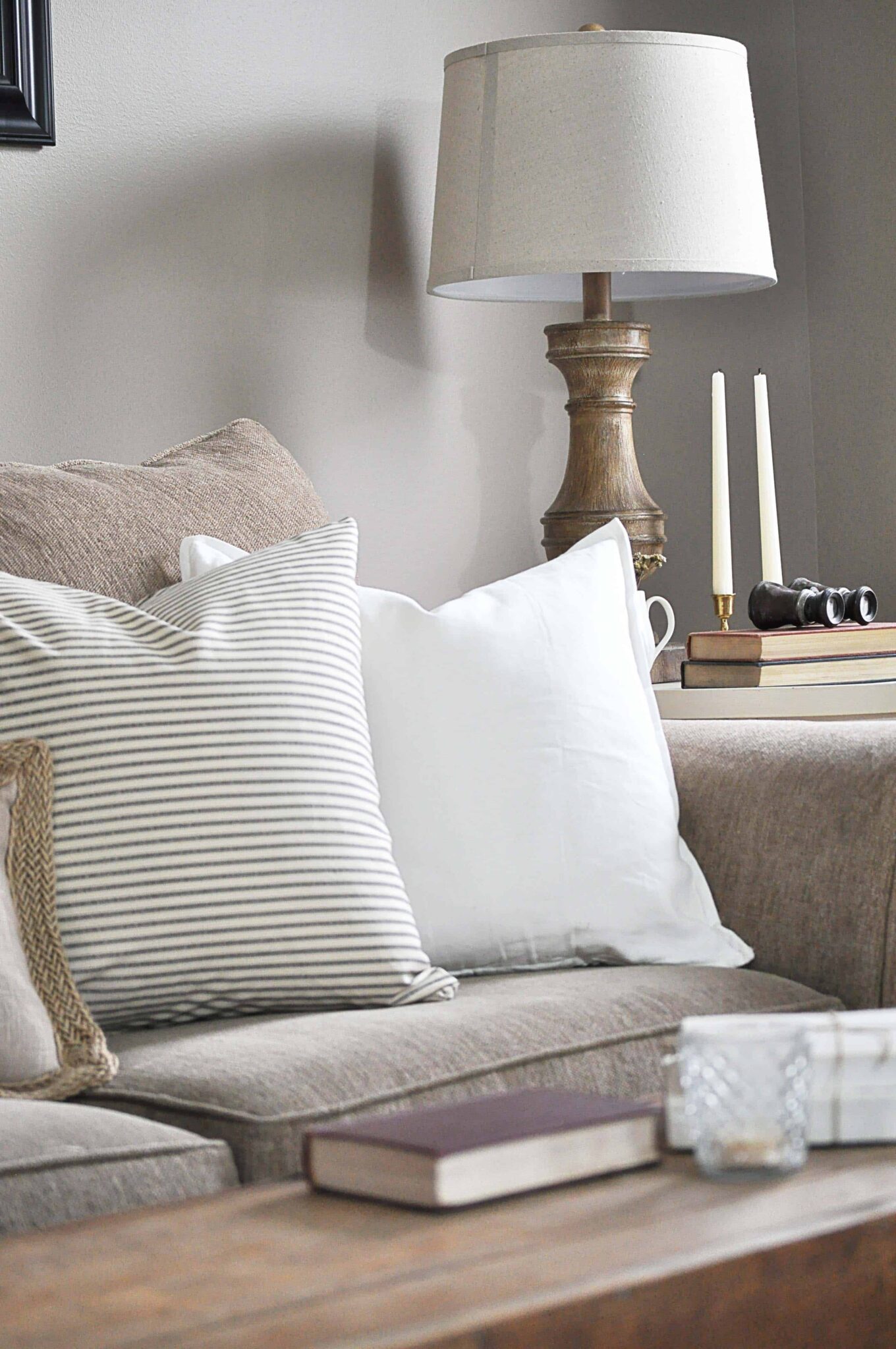 DIY Crate Inspired Side Tables | Little Glass Jar