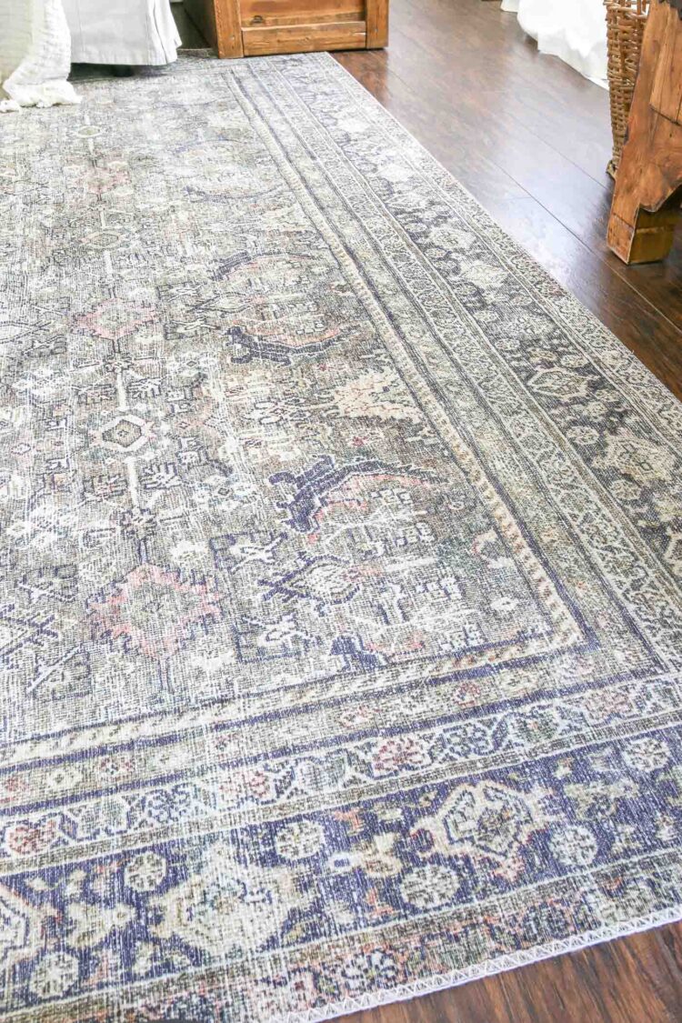 The Best Vintage Style Area Rug that is Comfortable, Durable, and Hides ...