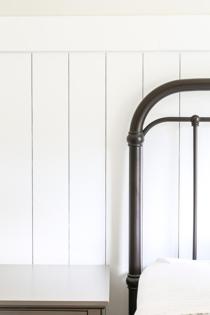 How to Install Vertical Shiplap | Little Glass Jar