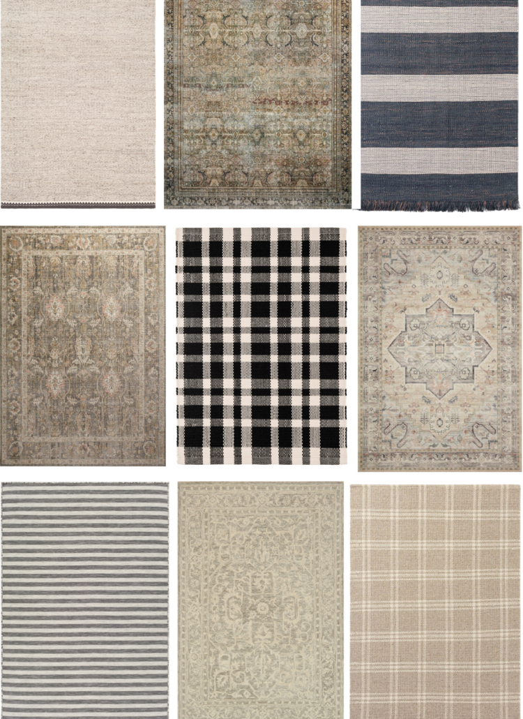 How to Choose the Perfect Area Rug - Little Glass Jar