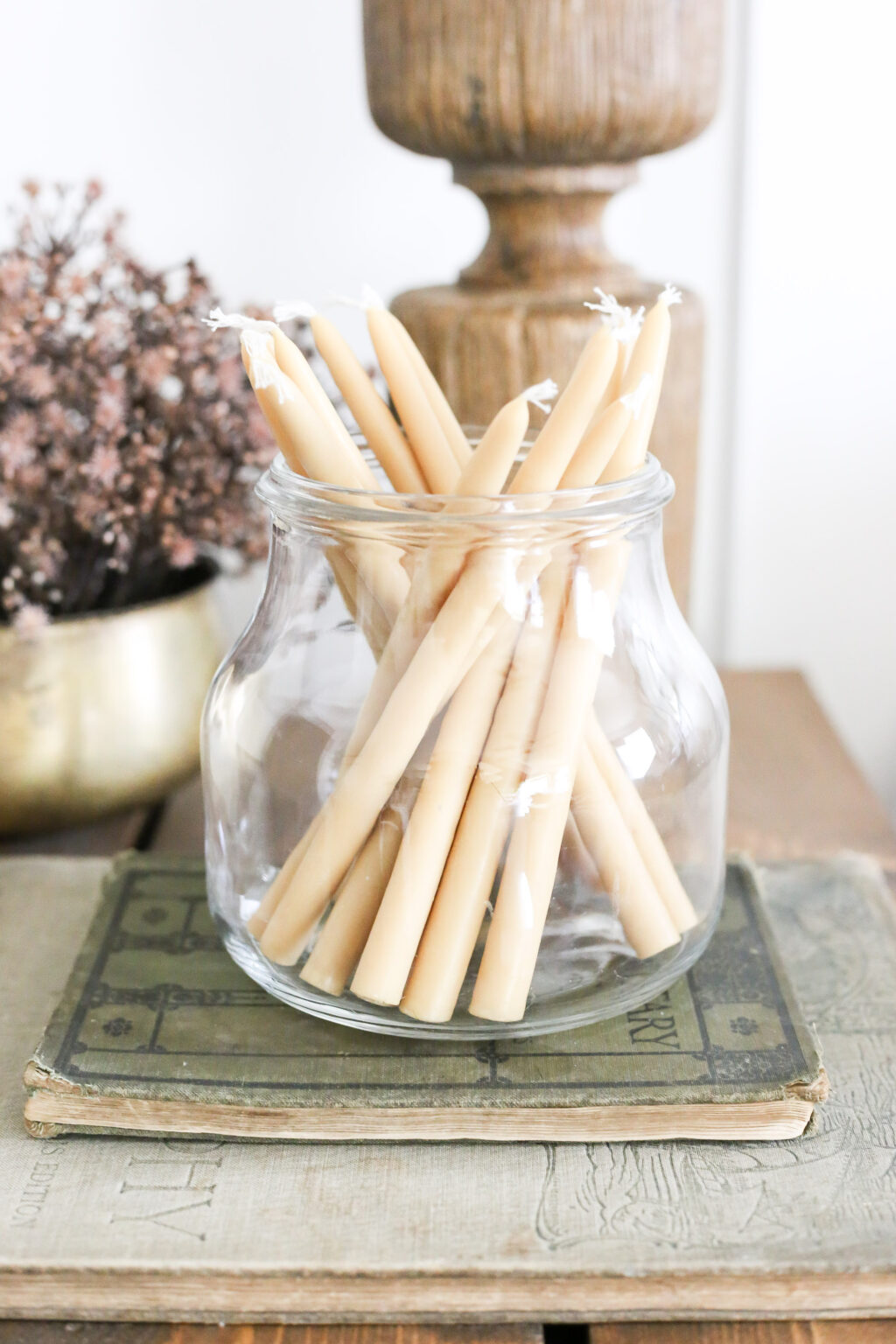 How to Decorate with Taper Candles | Little Glass Jar