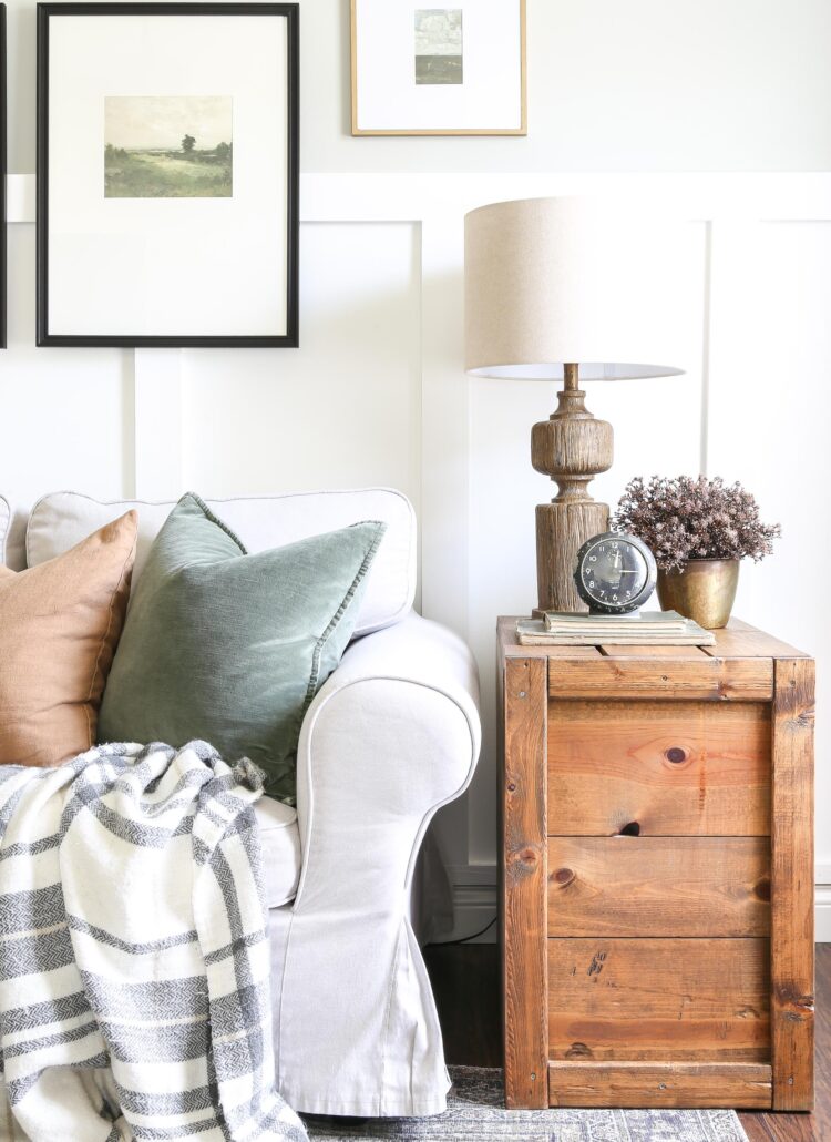 Simple Fall Dining Room - Little Glass Jar