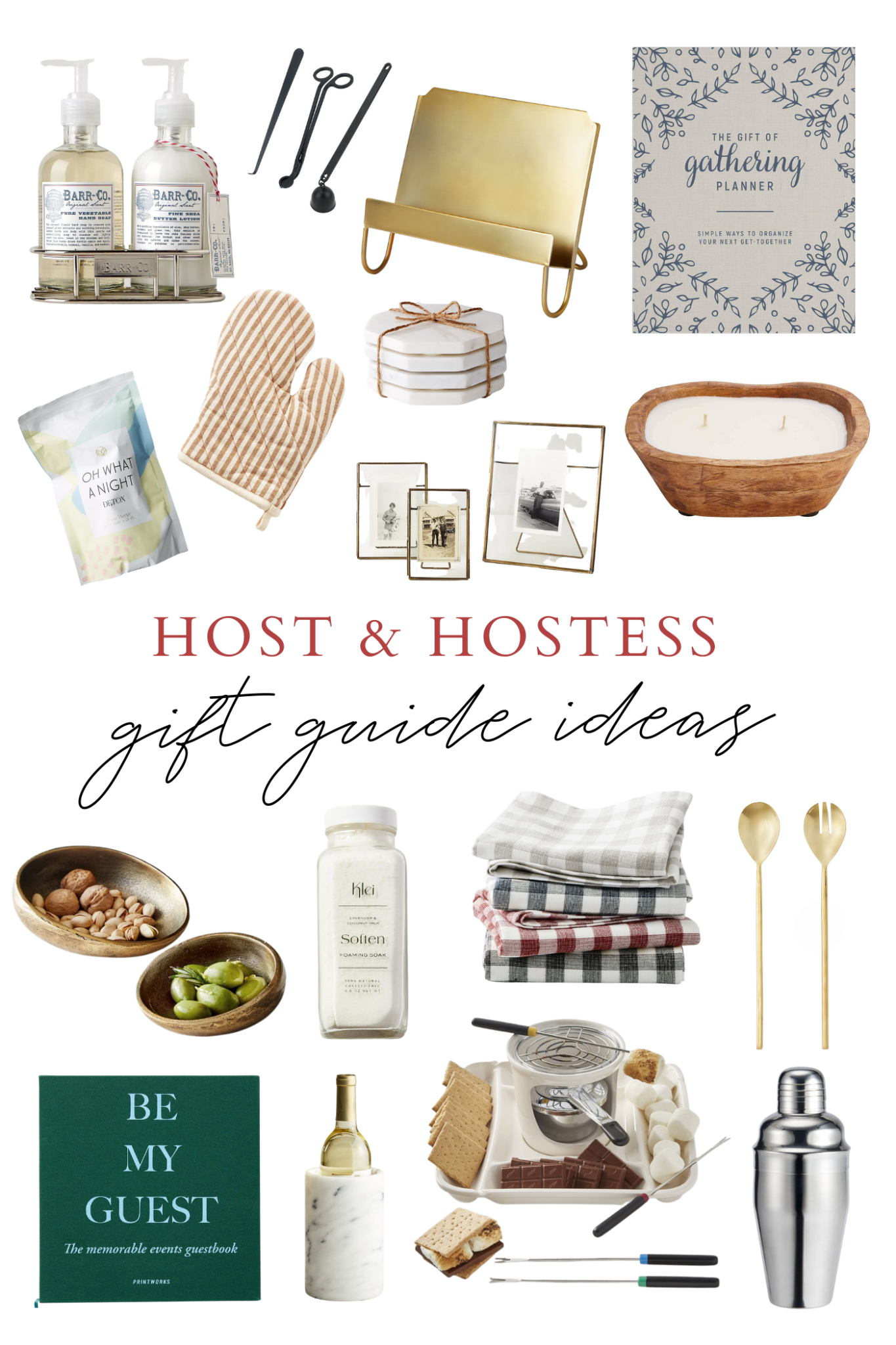 Host and Hostess Gift Guide Ideas | 2021 | Little Glass Jar