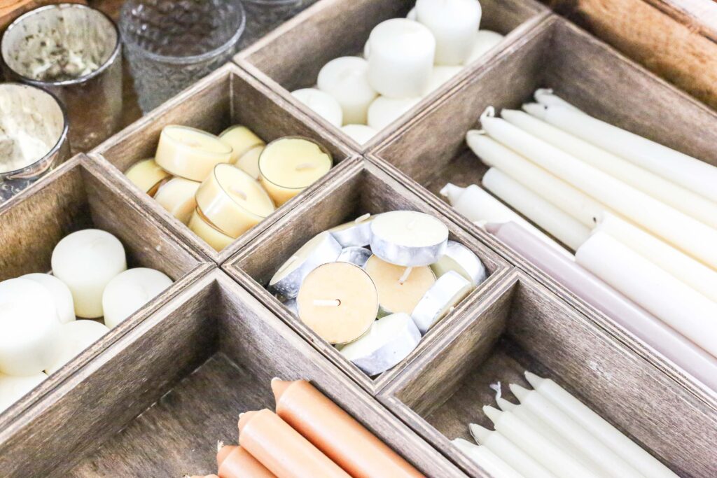 How to Store and Organize Candles | Little Glass Jar