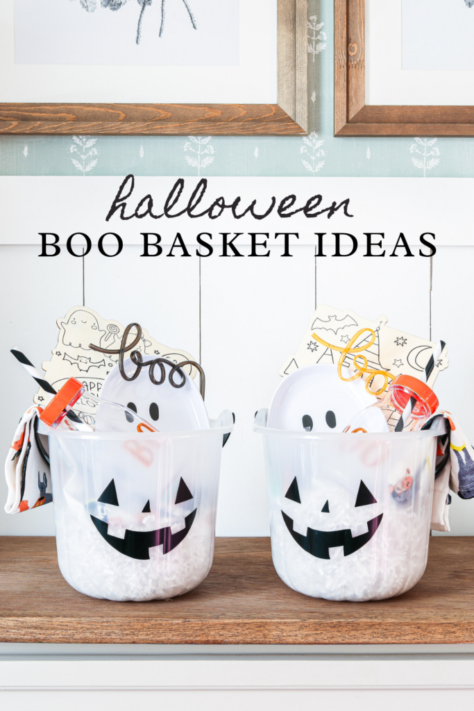 Halloween Boo Basket Ideas for Kids | Little Glass Jar