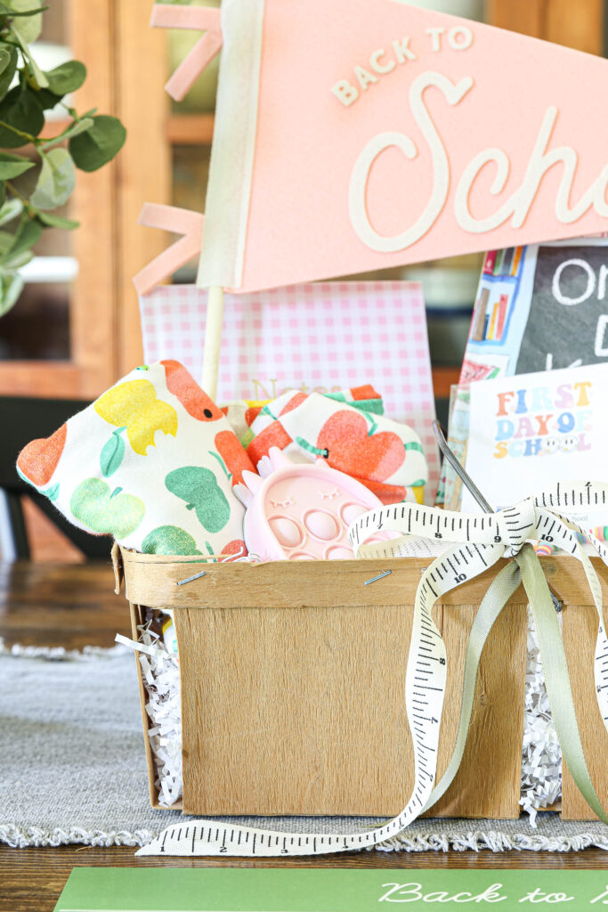 Back to School Basket | Little Glass Jar