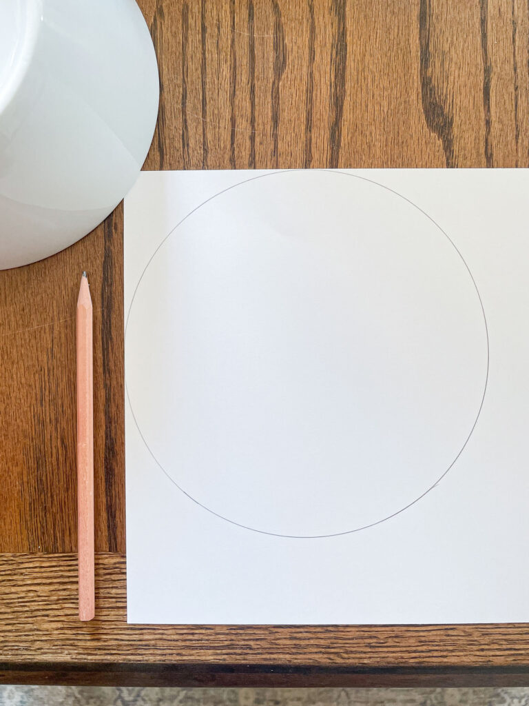How to Paint a Scalloped Wall | Little Glass Jar